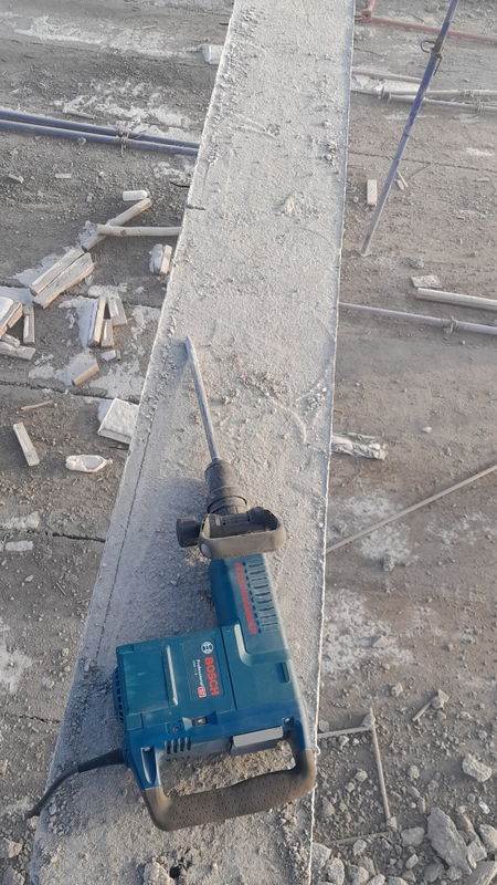 Beton teshish kesish