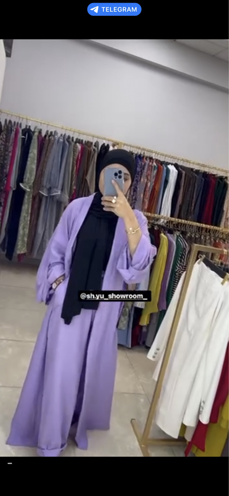 3 ka abaya+kilot+ mayka uzun