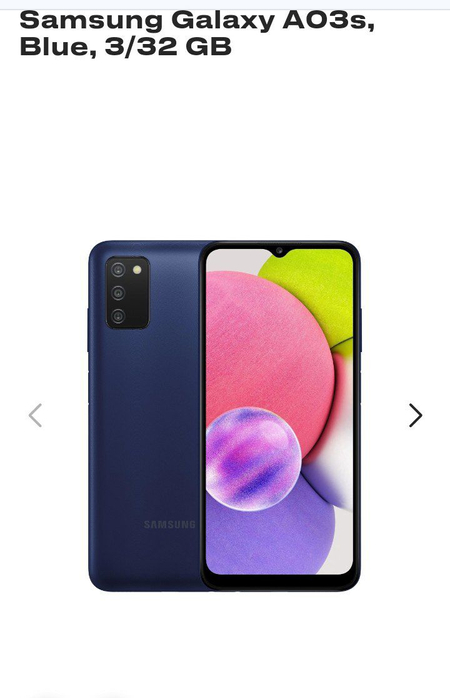 Samsung A03 sotiladi 900 ming