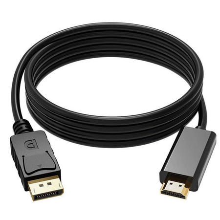 Доставка !  , Display port > hdmi кабель 1.80 м, hdmi D/p