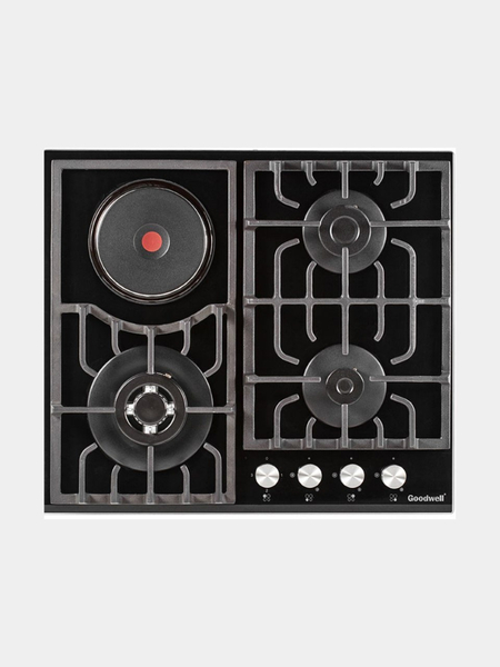 Комбинированная варочная поверхность Goodwell GW-63161BG