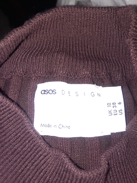 Платье трикотажное ASOS