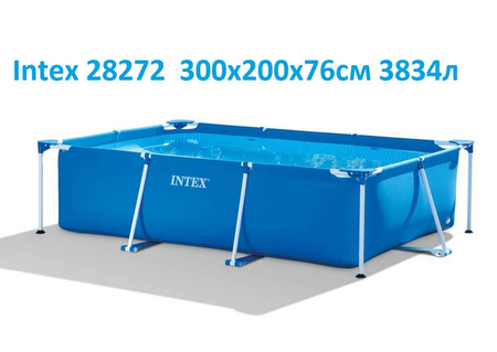 Intex бассейн 300х200х76см