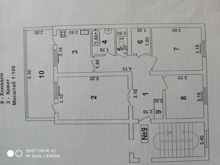 谷 129872 谷 Yakkasaroy tumanida kvartira sotiladi [80 м²]