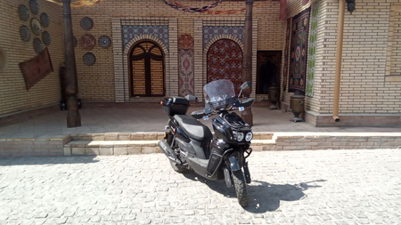 150cc benzin Tank Scooter yangi