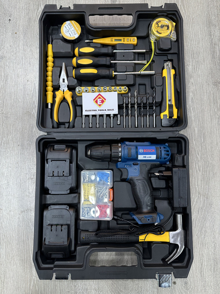 Ударный аккумуляторный шуруповерт DeWALT 36 v с набором (drel)