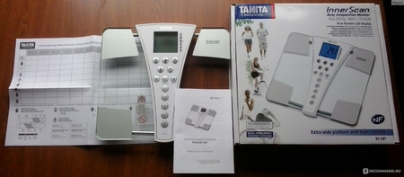 Вecы aнaлизaтoры состава тела Tanita bc 587 Herbalife Герболайф Fitnes