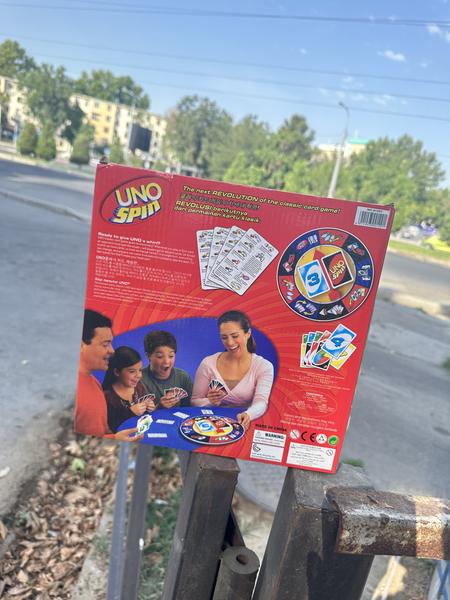 UNO SPIN  настольная игра телеграм канал:Castle toys uz