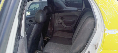 Matiz Chevrolet желтый