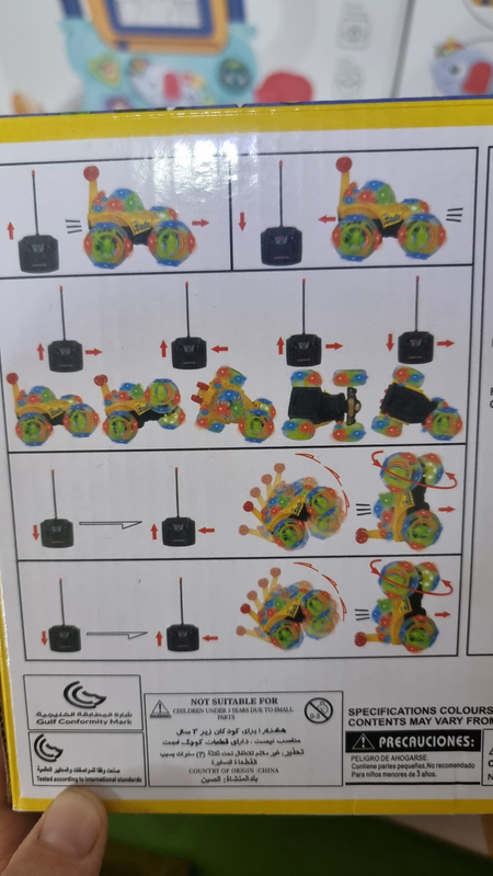 Svetomuzikalniy AKRABAT mashina pultli 180 gradusga aylanadi FAQAT OPT