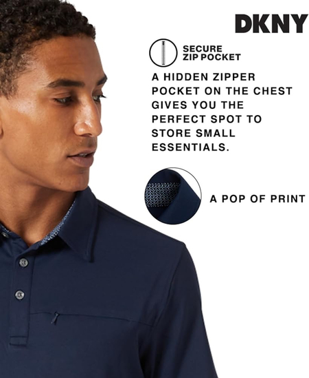 DKNY polo shirts L
