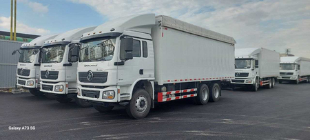 SHACMAN 7,5 ва 9 метрлик фургон шторкалар сотувда таййор