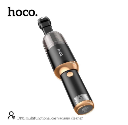 Автопылесос Hoco multifunctional car Vacuum cleaner DI31 с фонариком