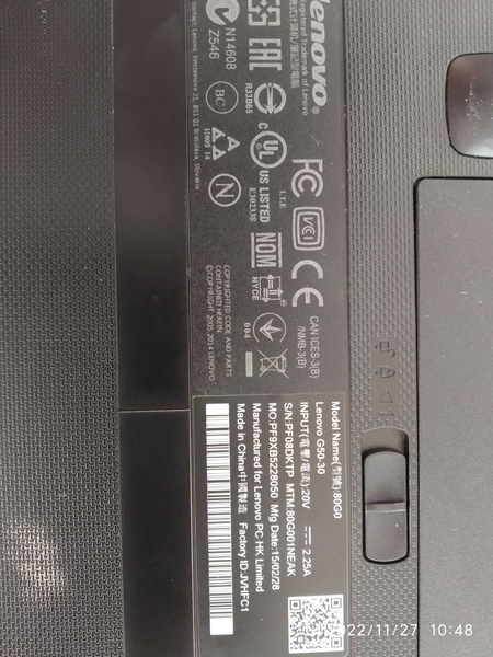 Ноутбук Lenovo G50-30