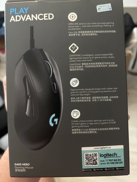 Logitech  g403 hero