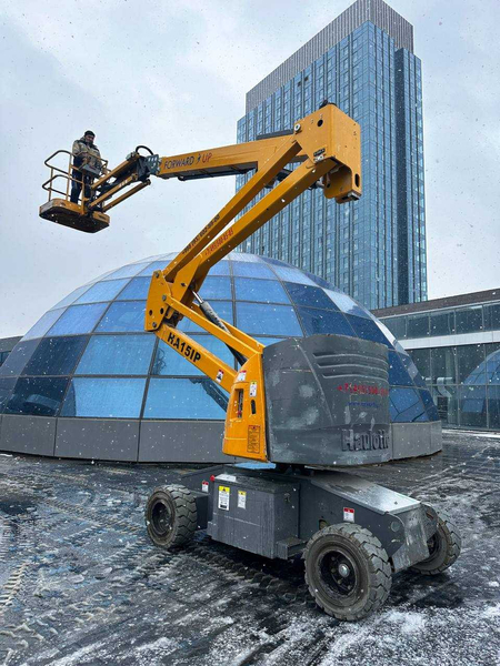 Manlift Подъёмник Леса Havoza Манлифт Стройка Qurilish  Автовышка