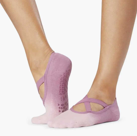 Нескользящие носки с пальцами ToeSox для пилатеса и йоги