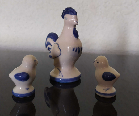 Гжель, фарфор 