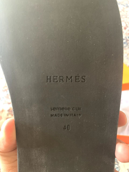 Hermes tapochka kojanniy yengi 40 razmer