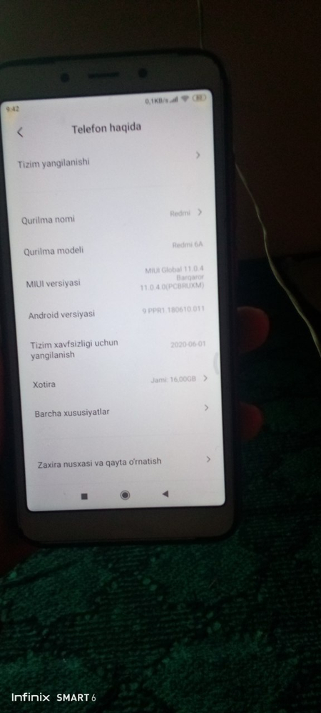 Redmi 6a sotiladi