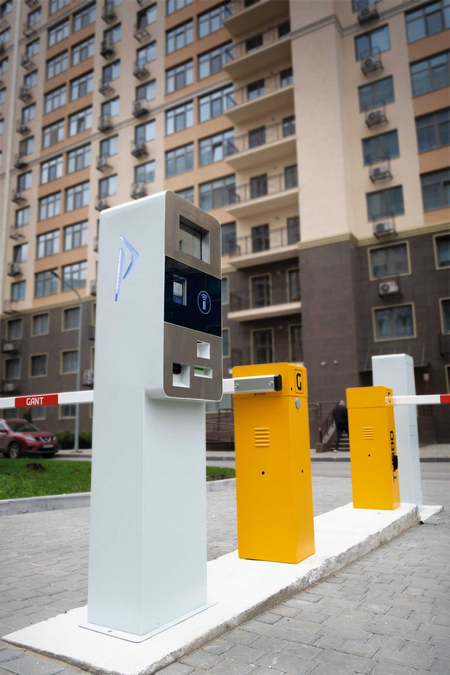 Терминал выезда Parksystem