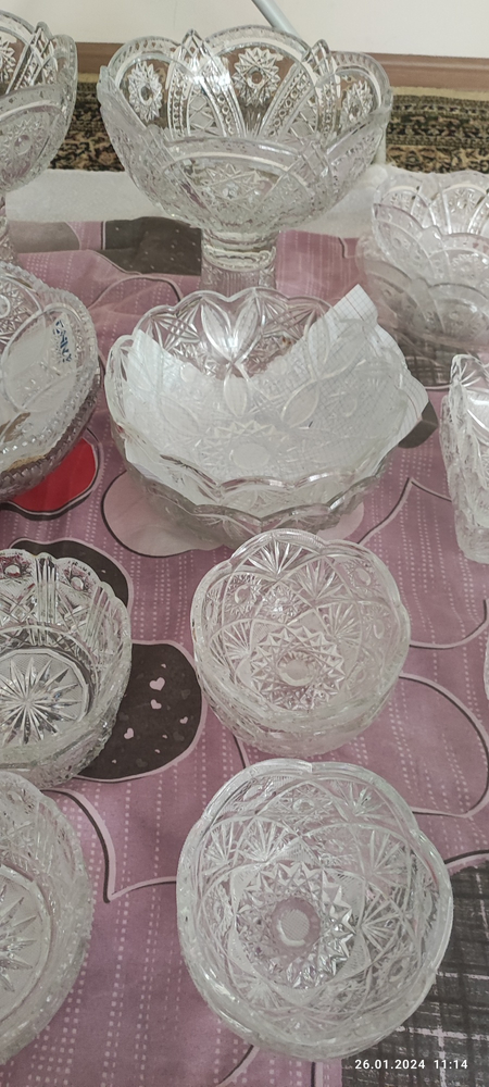 Антиквариат советский хрусталь