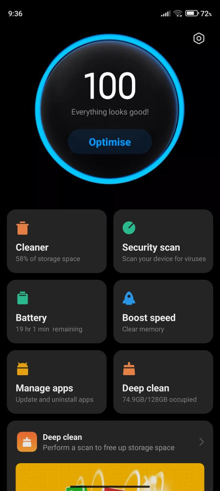 Xiaomi Redmi not 9 pro 6/128