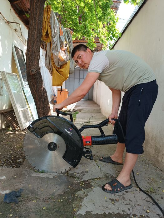 Almazney rezka beton kesish va karonkada teshik teshish