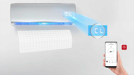 Кондиционер TCL ELITE 12-18-24/Inverter/Wi-Fi/Само очистка/Golden Fin