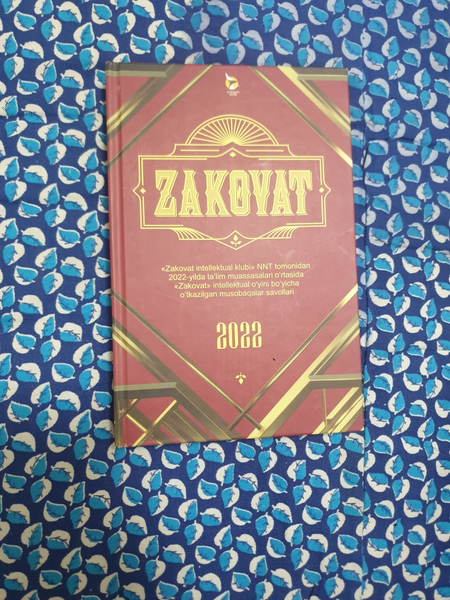 Zakovat  kitob  yengi