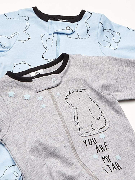 Gerber. Sleep’n’Play. Слиперы для новорождённых мальчиков. Ориг из США