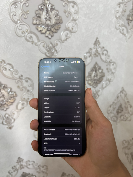 Iphone 13 pro max 256gb ideal