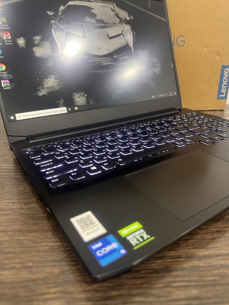 Мощный Lenovo Gaming intel Core i5 с RTX3050TI Full-HD IPS 16.1 Дюйм!