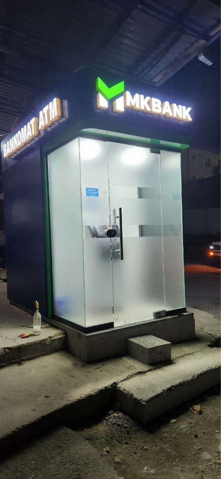 будки для банкоматов Bankomat butkasi