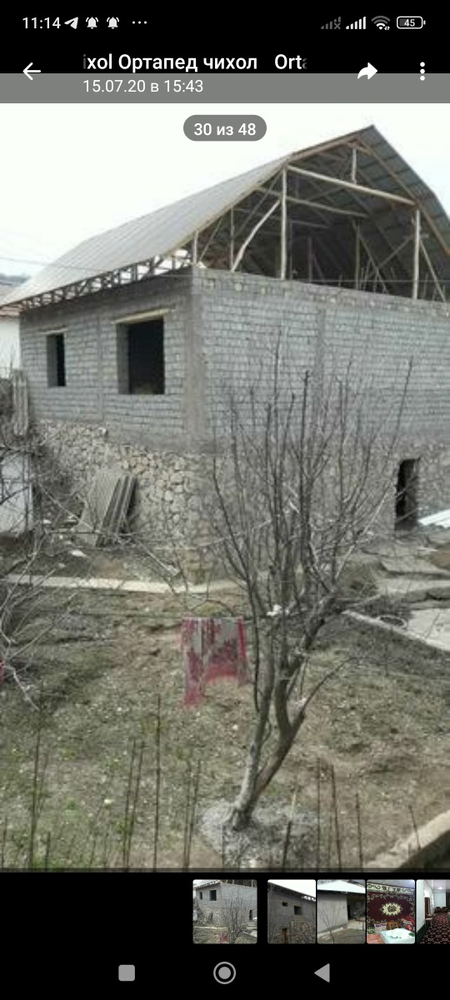 Chimyonda dacha uy sotiladi