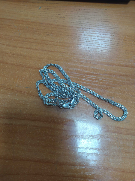 Мужская серебряная цепочка из 925 серебра.