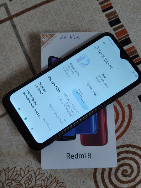 Redmi 8 4/64gb karobka