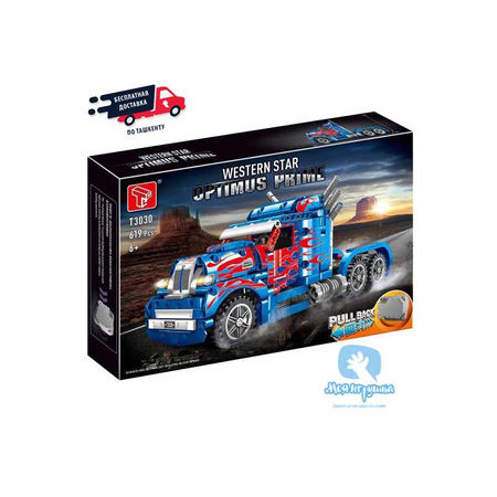 Конструктор/Technic/ Грузовик Optimus Prime/ 649 деталей/T3030/ребенку