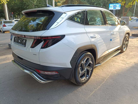 Порог площадка (подножка) для Hyundai Tucson, Hyundai santa fe