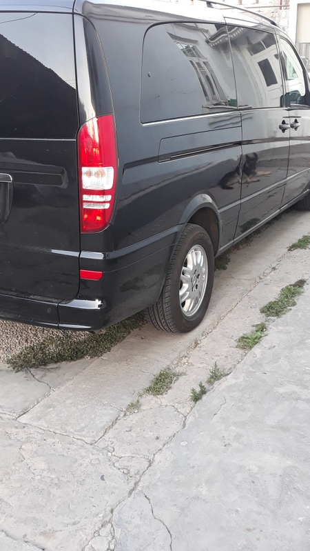 Мерседес Viano в родной краске. Extra Long Blue Efficiency. Бензин