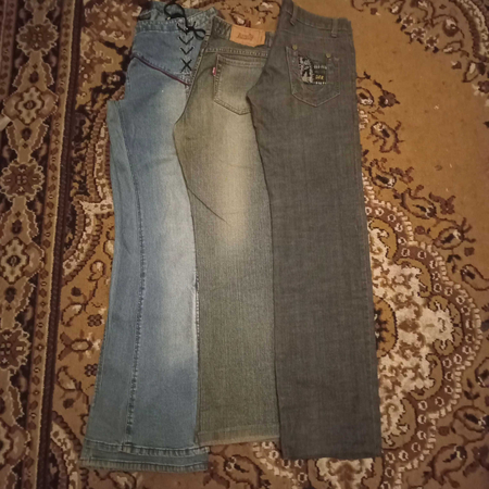 Продам 10 пар джинс б/у