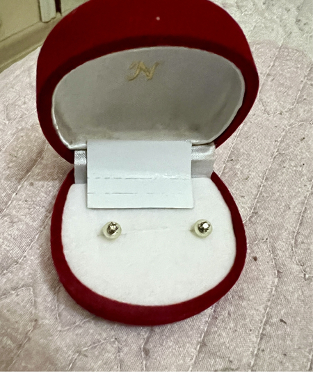 Серьги брилиантовые
