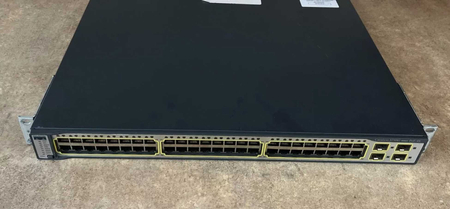 NEW!! Cisco WS-C3750G-48PS-S 48 Ports PoE Gigabit Ethernet Switch L3