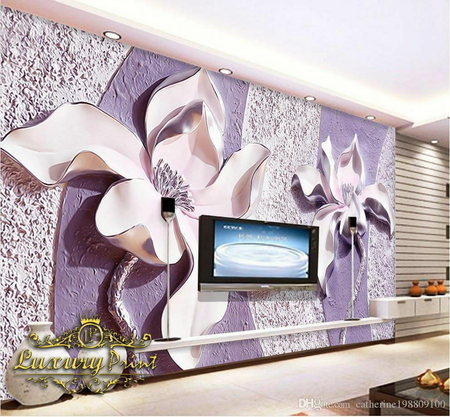 Натяжные потолки и фотообои 3D самарканд