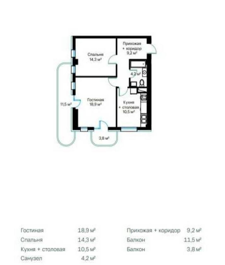 Parkwood Продается 2 комнатная коробка ул.Нукусская Мирабад