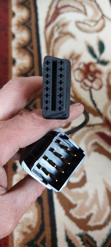 Продается переходник OBD2-GAZ 12 pin