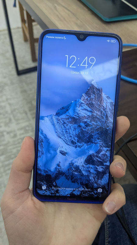 Redmi Note 8 голубой