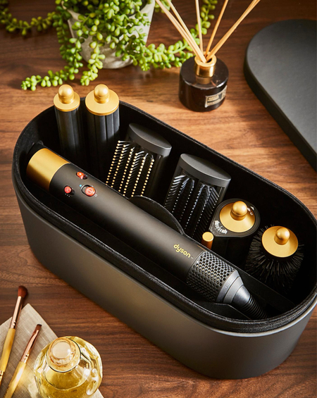 Dyson styler airwrap long complete onix gold