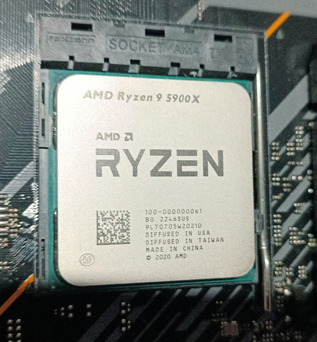 Asus Tuf Gaming X-570 plus+AMD Ryzen 9 5900 X из США