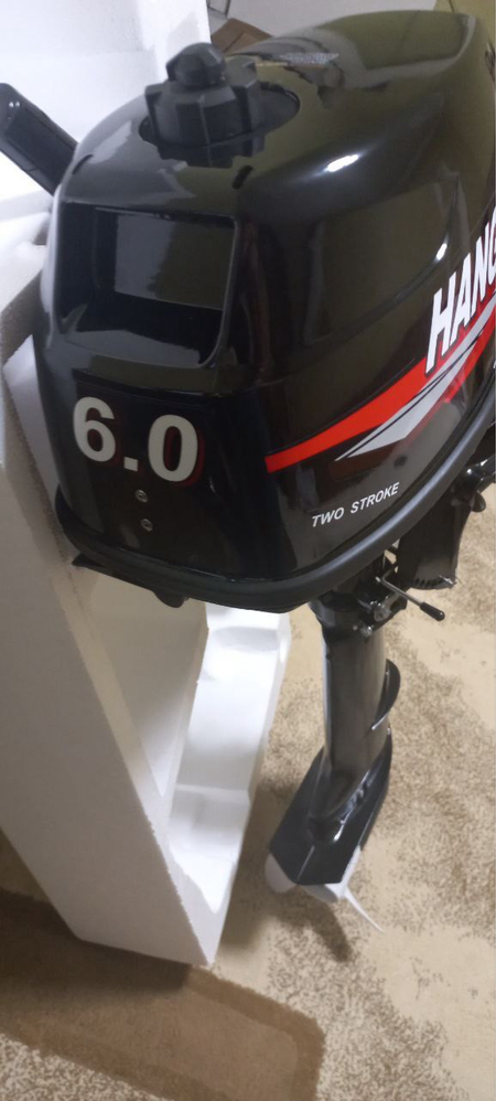 Мотор лодочный Hangkai 6.0 HP двухтактный